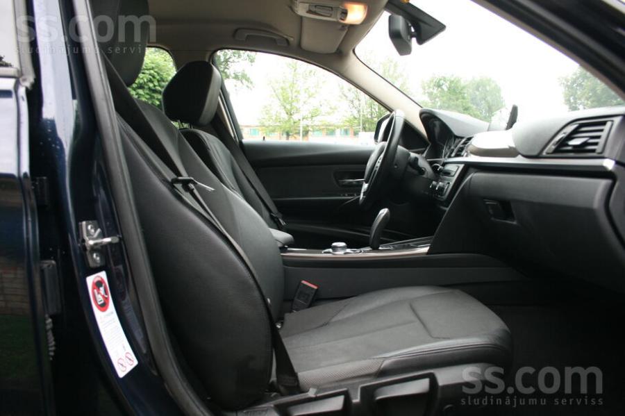 Blue BMW 320 2013 in Jelgava, with an engine capacity of 2.00 L and mileage of 260 thousand km for 8675 €, photo 27 on AUTOMOTO.COM.LV