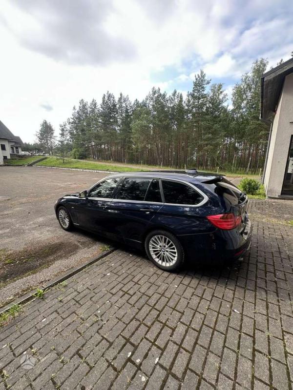 Blue BMW 320 2013 in Vilnius, with an engine capacity of 2.00 L and mileage of 267 thousand km for 7200 €, photo 9 on AUTOMOTO.COM.LV