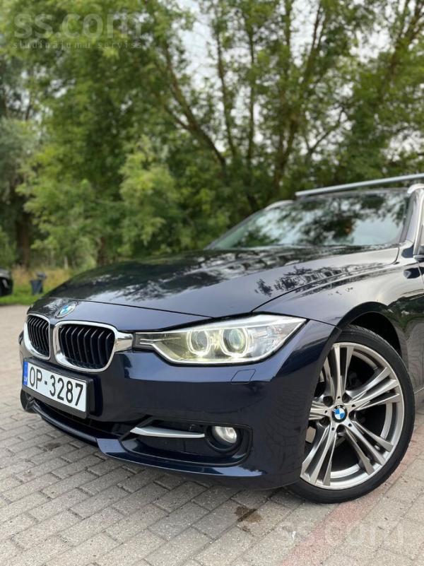 Blue BMW 320 2013 in Riga, with an engine capacity of 2.00 L and mileage of 373 thousand km for 8700 €, photo 3 on AUTOMOTO.COM.LV