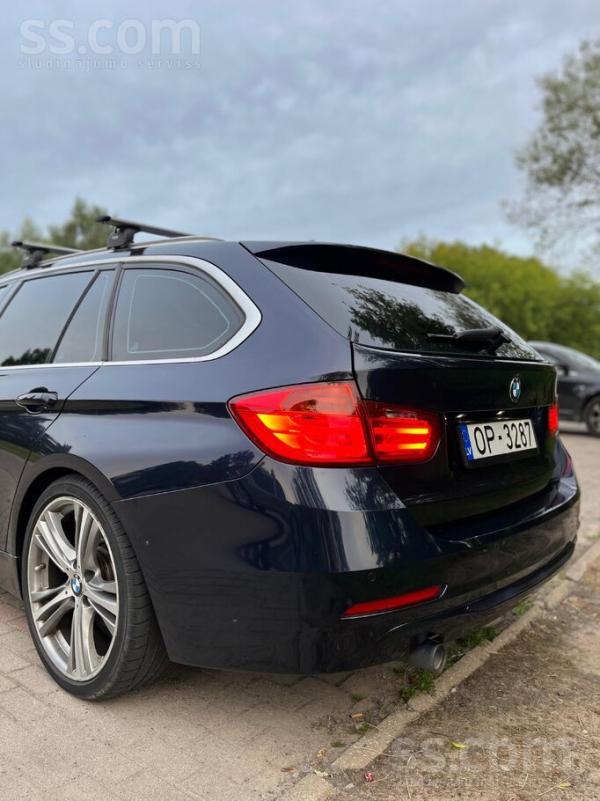 Blue BMW 320 2013 in Riga, with an engine capacity of 2.00 L and mileage of 373 thousand km for 8700 €, photo 8 on AUTOMOTO.COM.LV