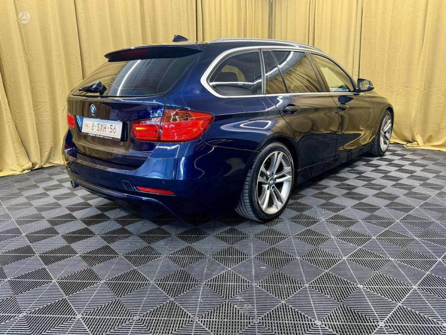 Blue BMW 320 2013 in Kaunas, with an engine capacity of 2.00 L and mileage of 360 thousand km for 7999 €, photo 5 on AUTOMOTO.COM.LV