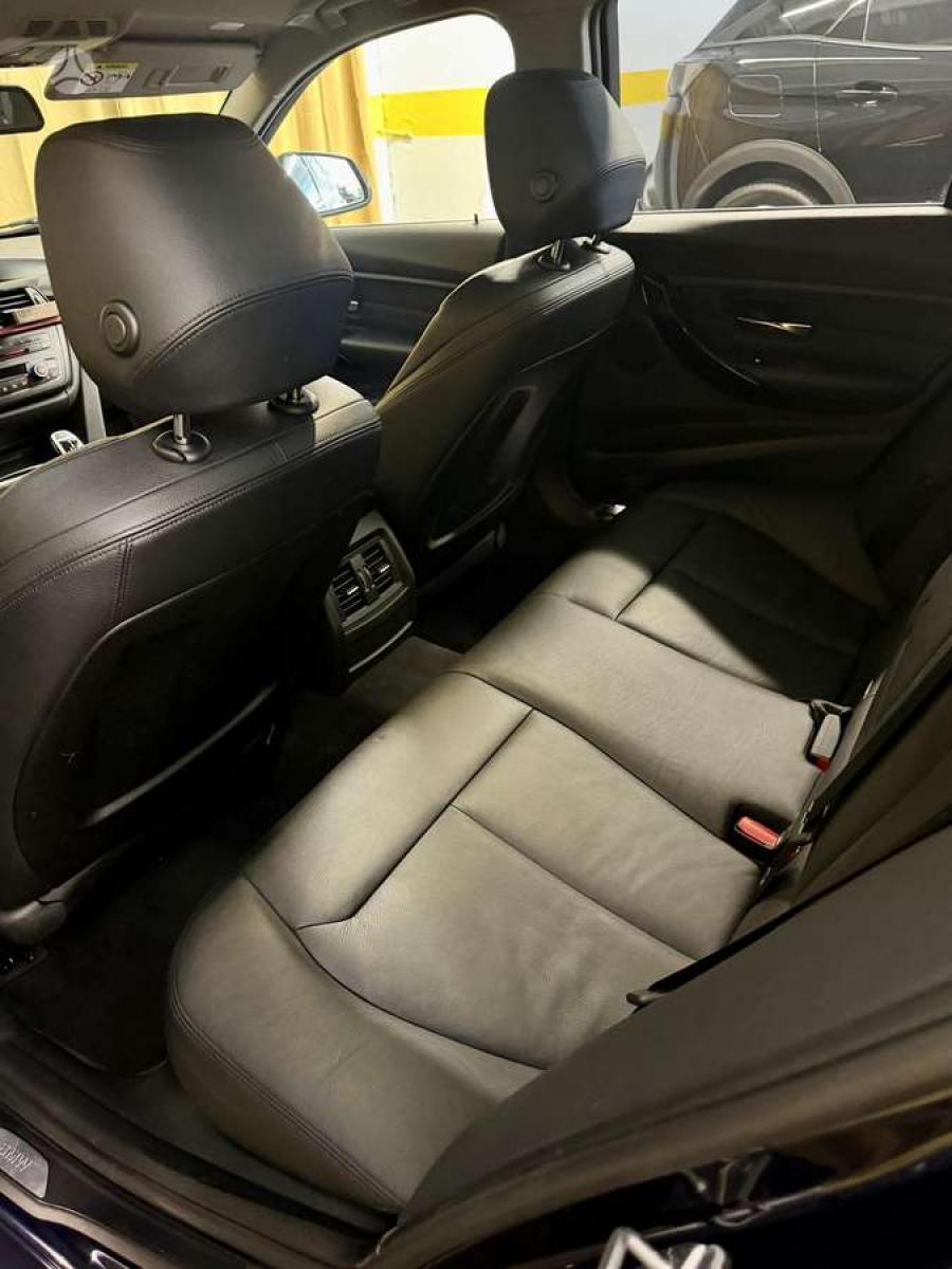 Blue BMW 320 2013 in Kaunas, with an engine capacity of 2.00 L and mileage of 360 thousand km for 7999 €, photo 10 on AUTOMOTO.COM.LV