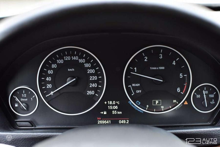 Blue BMW 320 2013 in Kretinga, with an engine capacity of 2.00 L and mileage of 270 thousand km for 9850 €, photo 25 on AUTOMOTO.COM.LV