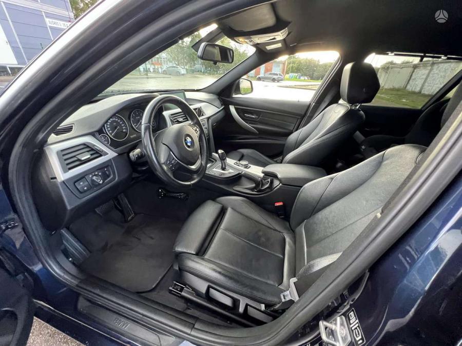 Blue BMW 320 2013 in Kaunas, with an engine capacity of 2.00 L and mileage of 292 thousand km for 8000 €, photo 12 on AUTOMOTO.COM.LV