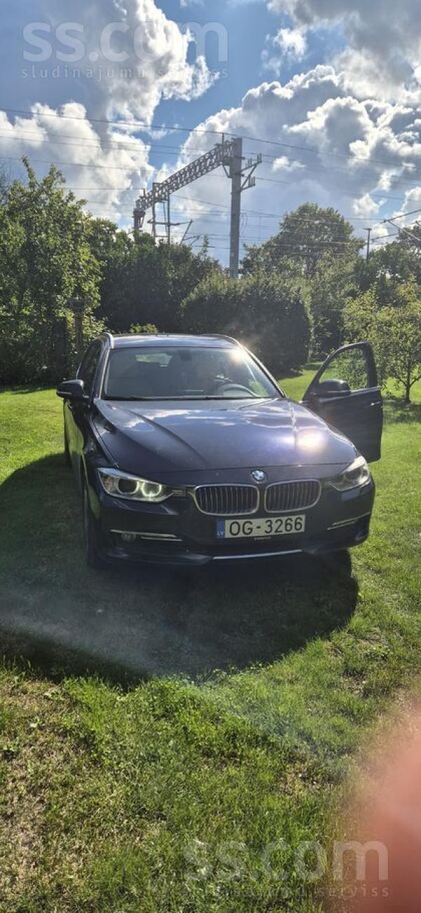 Blue BMW 320 2013 in Riga, with an engine capacity of 2.00 L and mileage of 225 thousand km for 10000 €, photo 1 on AUTOMOTO.COM.LV