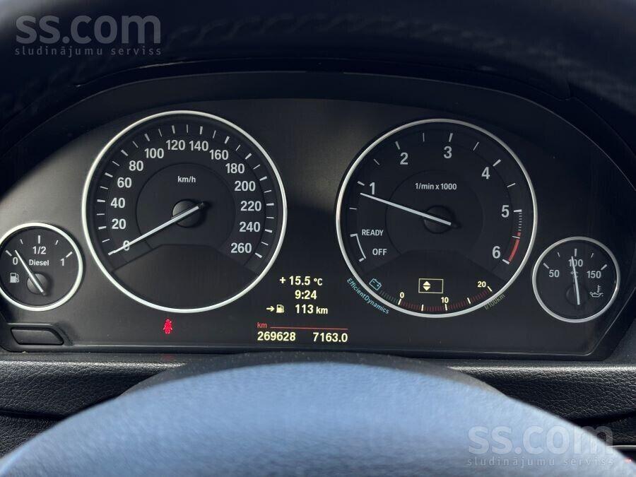 Zils BMW 320 2013 Rīga, ar dzinēja tilpumu 2.00 L un nobraukumu 270 tūkst. km par 6950 €, foto 13 vietnē AUTOMOTO.COM.LV