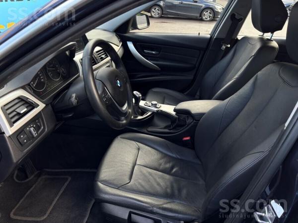 Blue BMW 320 2013 in Riga, with an engine capacity of 2.00 L and mileage of 270 thousand km for 6950 €, photo 9 on AUTOMOTO.COM.LV