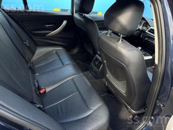 Blue BMW 320 2013 in Riga, with an engine capacity of 2.00 L and mileage of 270 thousand km for 6950 €, photo 11 on AUTOMOTO.COM.LV