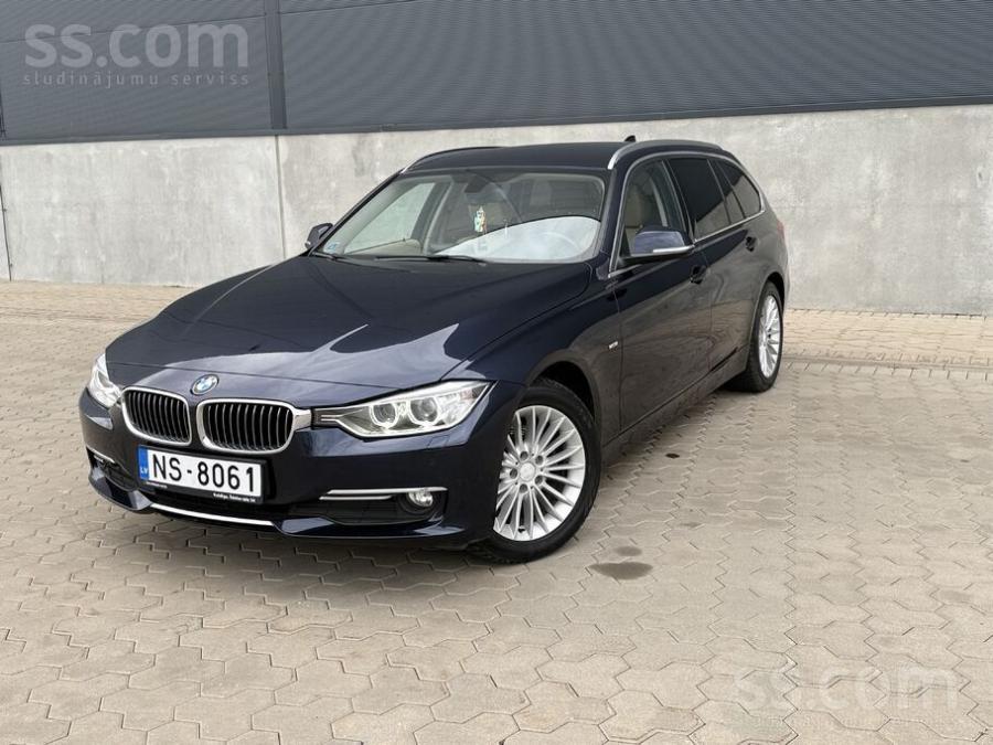 Blue BMW 320 2014 in Riga, with an engine capacity of 2.00 L and mileage of 229 thousand km for 10500 €, photo 1 on AUTOMOTO.COM.LV