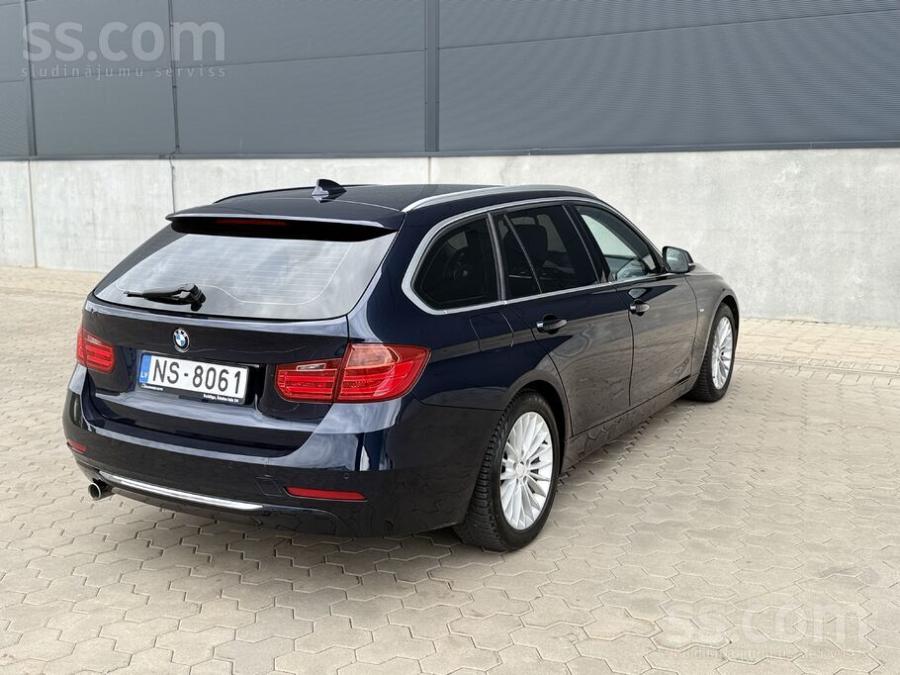 Blue BMW 320 2014 in Riga, with an engine capacity of 2.00 L and mileage of 229 thousand km for 10500 €, photo 4 on AUTOMOTO.COM.LV