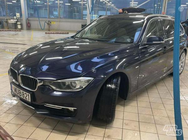 Blue BMW 320 2014 in Vilnius, with an engine capacity of 2.00 L and mileage of 297 thousand km for 8250 €, photo 9 on AUTOMOTO.COM.LV