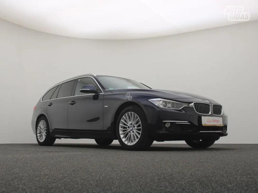 Blue BMW 320 2014 in Vilnius, with an engine capacity of 2.00 L and mileage of 247 thousand km for 10799 €, photo 12 on AUTOMOTO.COM.LV