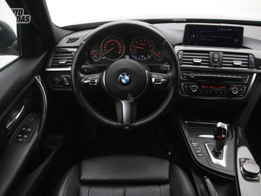 Blue BMW 320 2014 in Vilnius, with an engine capacity of 2.00 L and mileage of 247 thousand km for 10799 €, photo 18 on AUTOMOTO.COM.LV