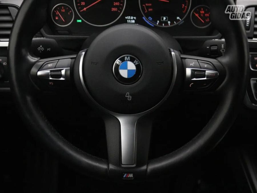 Blue BMW 320 2014 in Vilnius, with an engine capacity of 2.00 L and mileage of 247 thousand km for 10799 €, photo 19 on AUTOMOTO.COM.LV