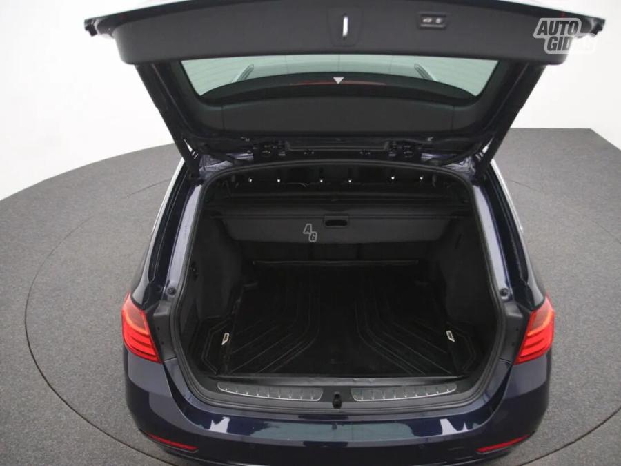 Blue BMW 320 2014 in Vilnius, with an engine capacity of 2.00 L and mileage of 247 thousand km for 10799 €, photo 34 on AUTOMOTO.COM.LV