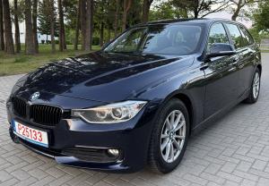 Blue BMW 320 2014 in Vilnius, with an engine capacity of 2.00 L and mileage of 211 thousand km for 6750 €, photo  on AUTOMOTO.COM.LV