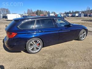 Blue BMW 320 2014 in Riga, with an engine capacity of 2.00 L and mileage of 244 thousand km for 9650 €, photo 3 on AUTOMOTO.COM.LV