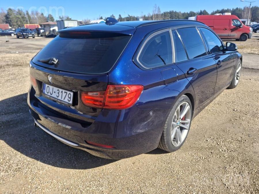 Blue BMW 320 2014 in Riga, with an engine capacity of 2.00 L and mileage of 244 thousand km for 9650 €, photo 4 on AUTOMOTO.COM.LV
