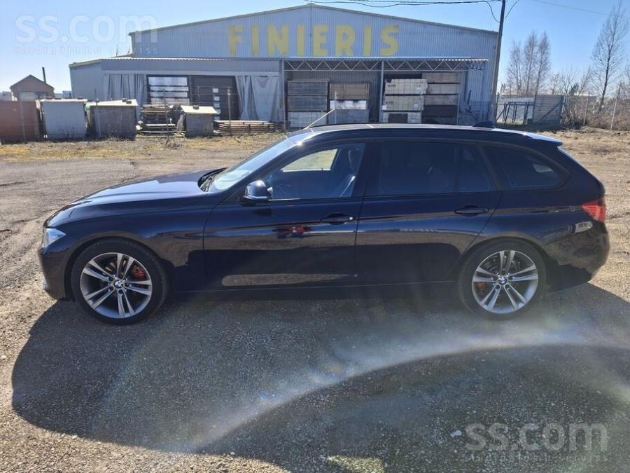 Blue BMW 320 2014 in Riga, with an engine capacity of 2.00 L and mileage of 244 thousand km for 9650 €, photo 6 on AUTOMOTO.COM.LV
