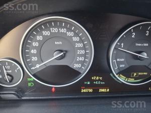 Blue BMW 320 2014 in Riga, with an engine capacity of 2.00 L and mileage of 244 thousand km for 9650 €, photo 20 on AUTOMOTO.COM.LV