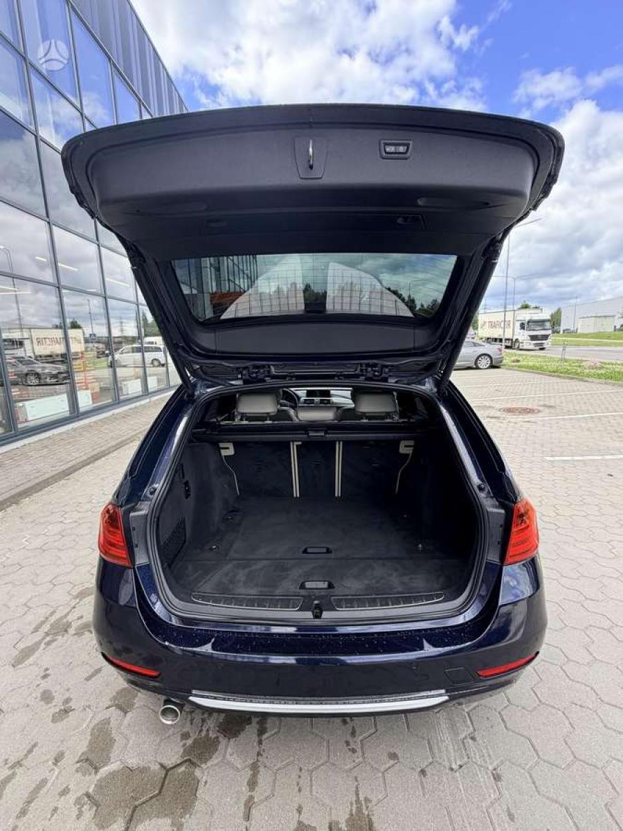 Blue BMW 320 2014 in Vilnius, with an engine capacity of 2.00 L and mileage of 282 thousand km for 9300 €, photo 6 on AUTOMOTO.COM.LV