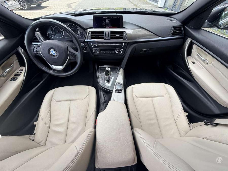 Blue BMW 320 2014 in Vilnius, with an engine capacity of 2.00 L and mileage of 282 thousand km for 9300 €, photo 8 on AUTOMOTO.COM.LV