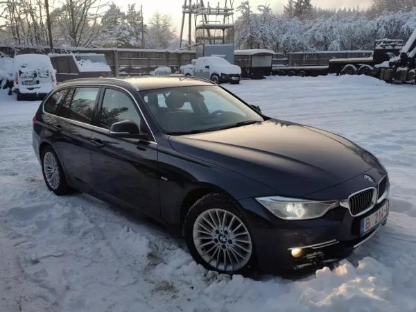 Blue BMW 320 2014 in Kuldiga, with an engine capacity of 2.00 L and mileage of 205 thousand km for 10900 €, photo 3 on AUTOMOTO.COM.LV