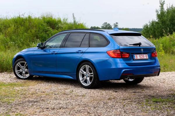 Blue BMW 320 2014 in Riga, with an engine capacity of 2.00 L and mileage of 270 thousand km for 11995 €, photo 2 on AUTOMOTO.COM.LV