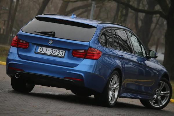 Blue BMW 320 2014 in Riga, with an engine capacity of 2.00 L and mileage of 264 thousand km for 11290 €, photo 2 on AUTOMOTO.COM.LV