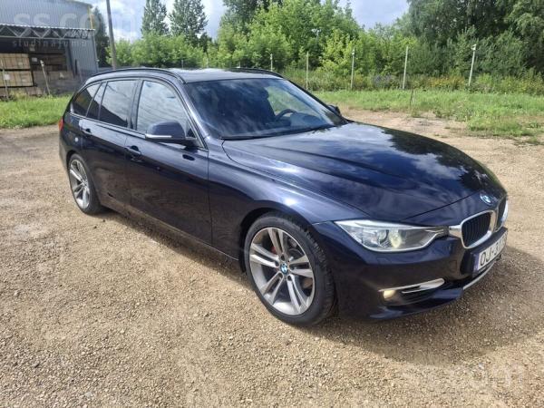 Blue BMW 320 2014 in Riga, with an engine capacity of 2.00 L and mileage of 244 thousand km for 9450 €, photo 1 on AUTOMOTO.COM.LV