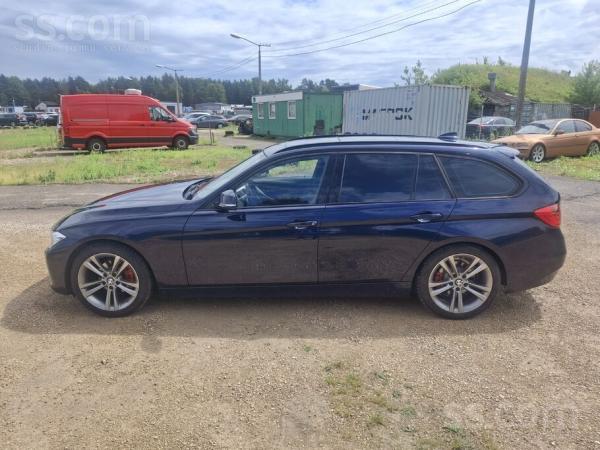 Blue BMW 320 2014 in Riga, with an engine capacity of 2.00 L and mileage of 244 thousand km for 9450 €, photo 5 on AUTOMOTO.COM.LV