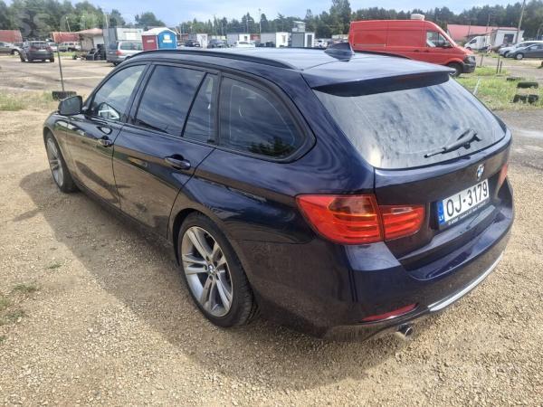 Blue BMW 320 2014 in Riga, with an engine capacity of 2.00 L and mileage of 244 thousand km for 9450 €, photo 6 on AUTOMOTO.COM.LV