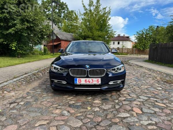 Blue BMW 320 2014 in Jelgava, with an engine capacity of 2.00 L and mileage of 239 thousand km for 9700 €, photo 1 on AUTOMOTO.COM.LV