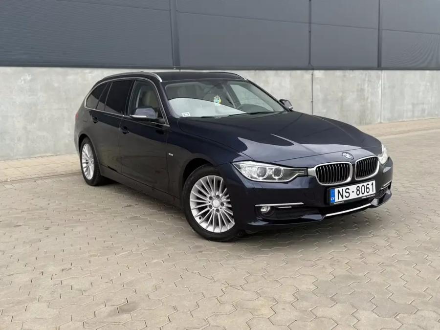 Blue BMW 320 2014 in Riga, with an engine capacity of 2.00 L and mileage of 229 thousand km for 5000 €, photo 3 on AUTOMOTO.COM.LV