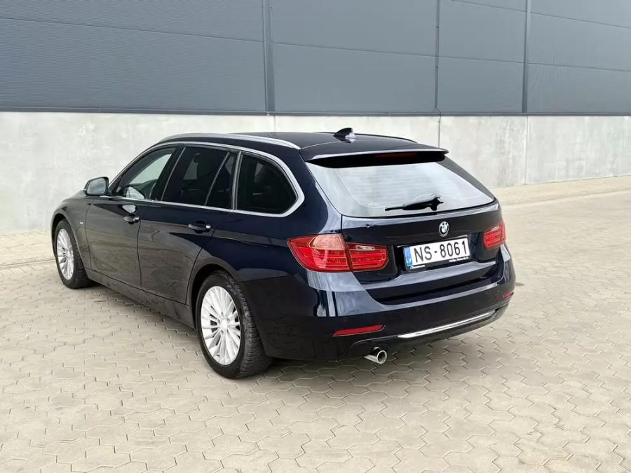 Blue BMW 320 2014 in Riga, with an engine capacity of 2.00 L and mileage of 229 thousand km for 5000 €, photo 6 on AUTOMOTO.COM.LV