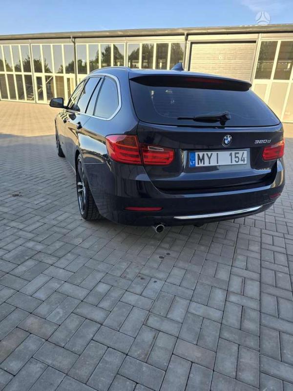 Blue BMW 320 2014 in Kaunas, with an engine capacity of 2.00 L and mileage of 349 thousand km for 7100 €, photo 8 on AUTOMOTO.COM.LV
