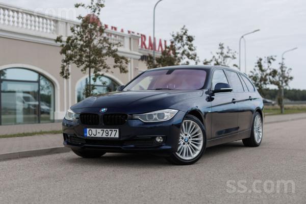 BMW 320 2014 in Riga on AUTOMOTO.COM.LV Blue BMW 320 2014 in Riga, with an engine capacity of 2.00 L and mileage of 298 thousand km for 6950 ā¬, photo 1 on AUTOMOTO.COM.LV