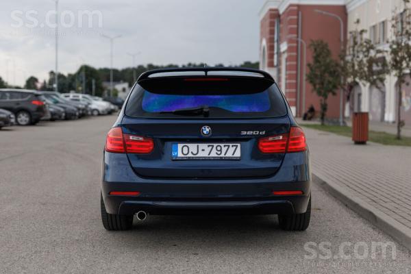 BMW 320 2014 in Riga on AUTOMOTO.COM.LV Blue BMW 320 2014 in Riga, with an engine capacity of 2.00 L and mileage of 298 thousand km for 6950 ā¬, photo 7 on AUTOMOTO.COM.LV