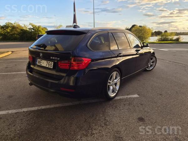 BMW 320 2014 in Riga on AUTOMOTO.COM.LV Blue BMW 320 2014 in Riga, with an engine capacity of 2.00 L and mileage of 321 thousand km for 8750 ā¬, photo 6 on AUTOMOTO.COM.LV
