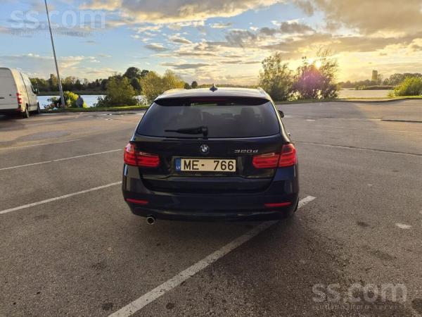 BMW 320 2014 in Riga on AUTOMOTO.COM.LV Blue BMW 320 2014 in Riga, with an engine capacity of 2.00 L and mileage of 321 thousand km for 8750 ā¬, photo 7 on AUTOMOTO.COM.LV