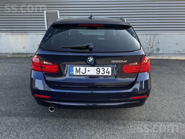 Blue BMW 320 2014 in Riga, with an engine capacity of 2.00 L and mileage of 322 thousand km for 7900 €, photo 9 on AUTOMOTO.COM.LV