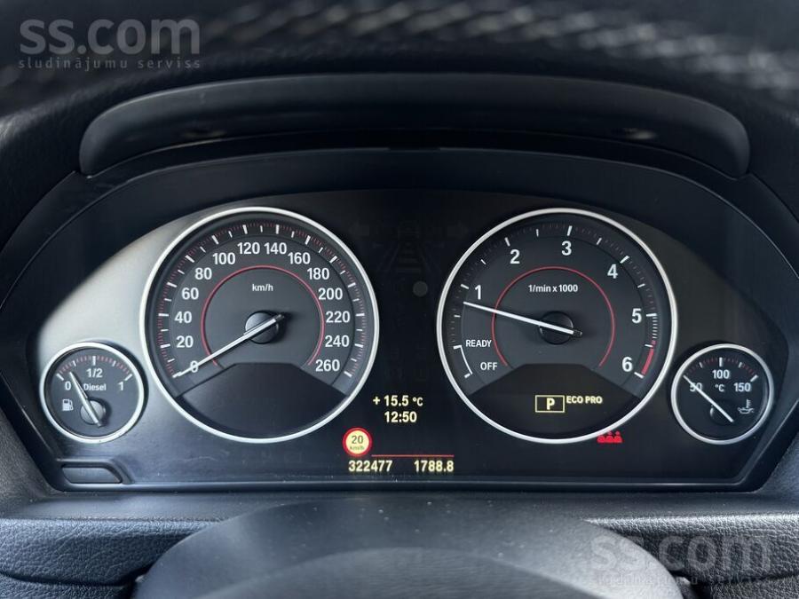 Zils BMW 320 2014 Rīga, ar dzinēja tilpumu 2.00 L un nobraukumu 322 tūkst. km par 7900 €, foto 37 vietnē AUTOMOTO.COM.LV