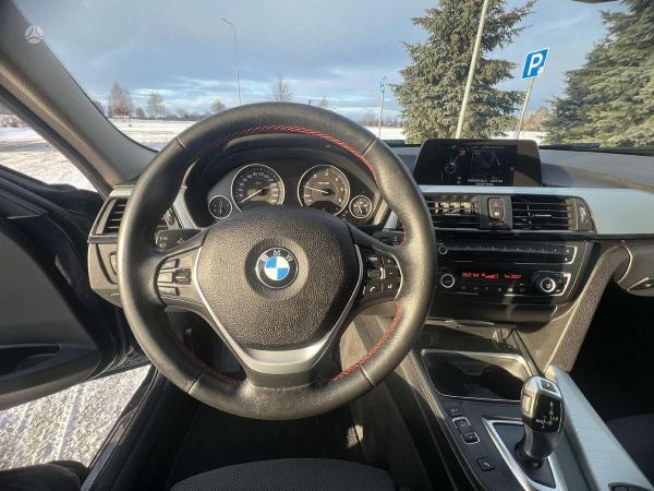 Blue BMW 320 2015 in Marijampole, with an engine capacity of 2.00 L and mileage of 324 thousand km for 8250 €, photo 10 on AUTOMOTO.COM.LV