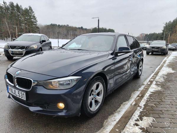 Blue BMW 320 2015 in Vilnius, with an engine capacity of 2.00 L and mileage of 282 thousand km for 4450 €, photo 1 on AUTOMOTO.COM.LV