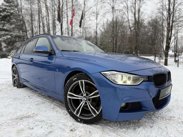 Blue BMW 320 2015 in Kazlu Ruda, with an engine capacity of 2.00 L and mileage of 341 thousand km for 8999 €, photo 2 on AUTOMOTO.COM.LV