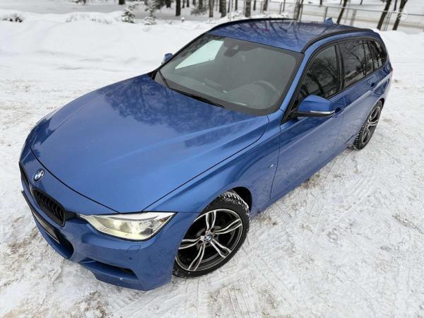 Blue BMW 320 2015 in Kazlu Ruda, with an engine capacity of 2.00 L and mileage of 341 thousand km for 8999 €, photo 10 on AUTOMOTO.COM.LV