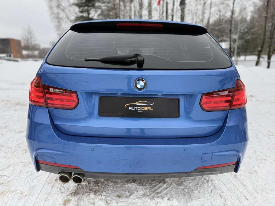 Blue BMW 320 2015 in Kazlu Ruda, with an engine capacity of 2.00 L and mileage of 341 thousand km for 8999 €, photo 13 on AUTOMOTO.COM.LV