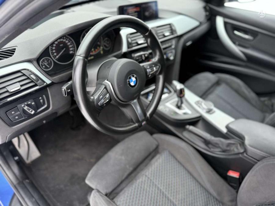 Blue BMW 320 2015 in Kazlu Ruda, with an engine capacity of 2.00 L and mileage of 341 thousand km for 8999 €, photo 29 on AUTOMOTO.COM.LV