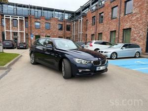 Blue BMW 320 2015 in Riga, with an engine capacity of 2.00 L and mileage of 260 thousand km for 14000 €, photo  on AUTOMOTO.COM.LV