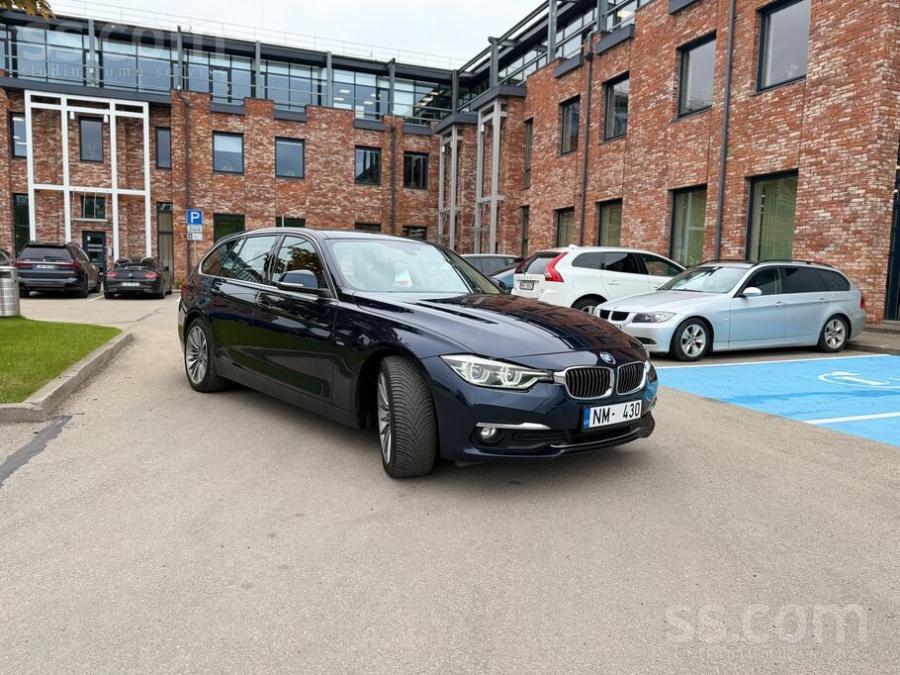 Blue BMW 320 2015 in Riga, with an engine capacity of 2.00 L and mileage of 260 thousand km for 14000 €, photo 1 on AUTOMOTO.COM.LV